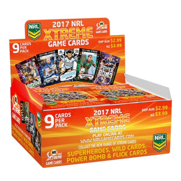 2017 NRL Xtreme – Box (24 Packets) – Card Central