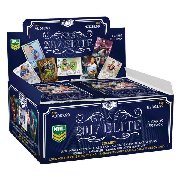 2017 NRL Elite – Box (24 Packets) – Card Central