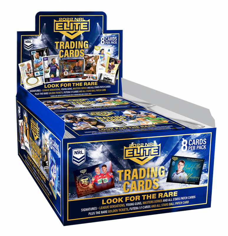 2022 NRL Elite – Box (24 Packets) – Card Central